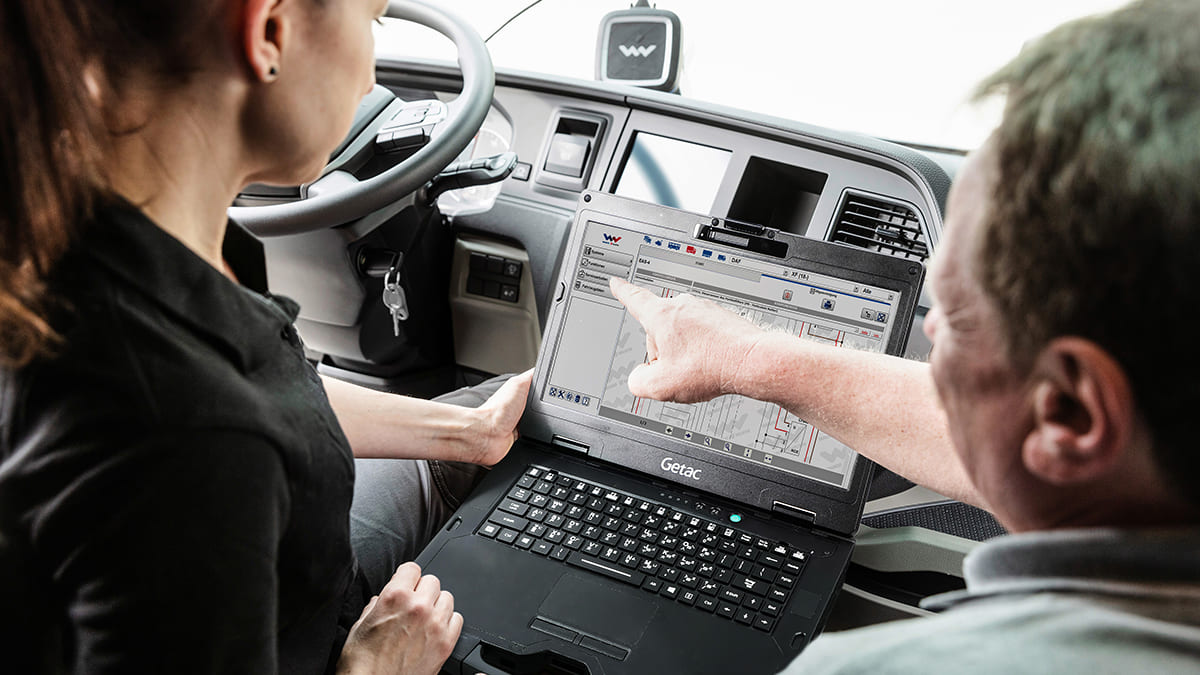 WABCOWÜRTH relies on Getac: Reliable commercial vehicle diagnostics under tough conditions｜Getac